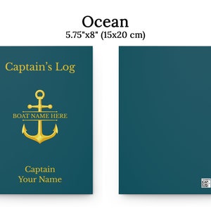 Custom Boat Journal Boating Diary Sailing Log Book Baot - Etsy
