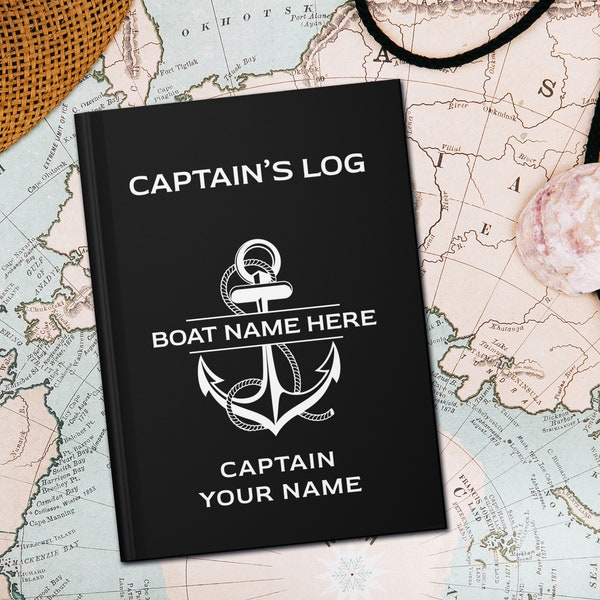 Captains Log Book - Etsy
