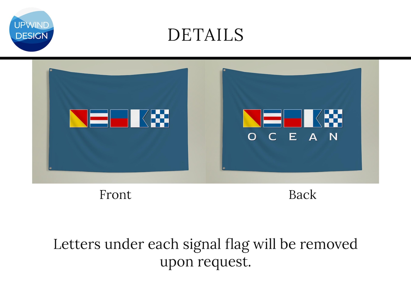 Personalized Boat Flag, Custom Captain Gift, Nautical Code Flag, Boat ...