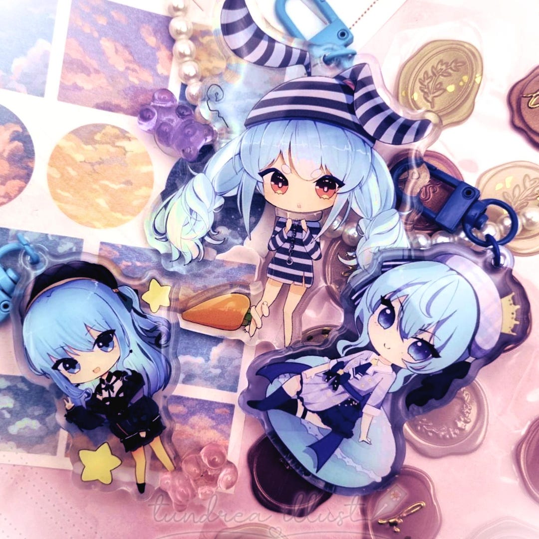 Hololive JP: Hoshimachi Suisei, Usada Pekora, Houshou Marine Acrylic ...