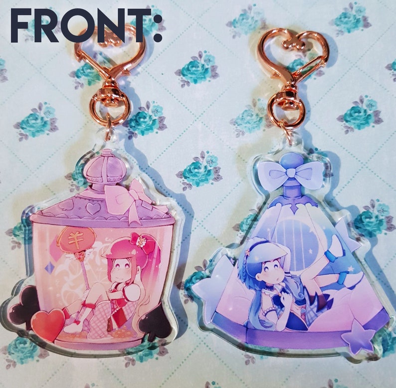Osomatsu-san: Magical Girl Keychains - Etsy