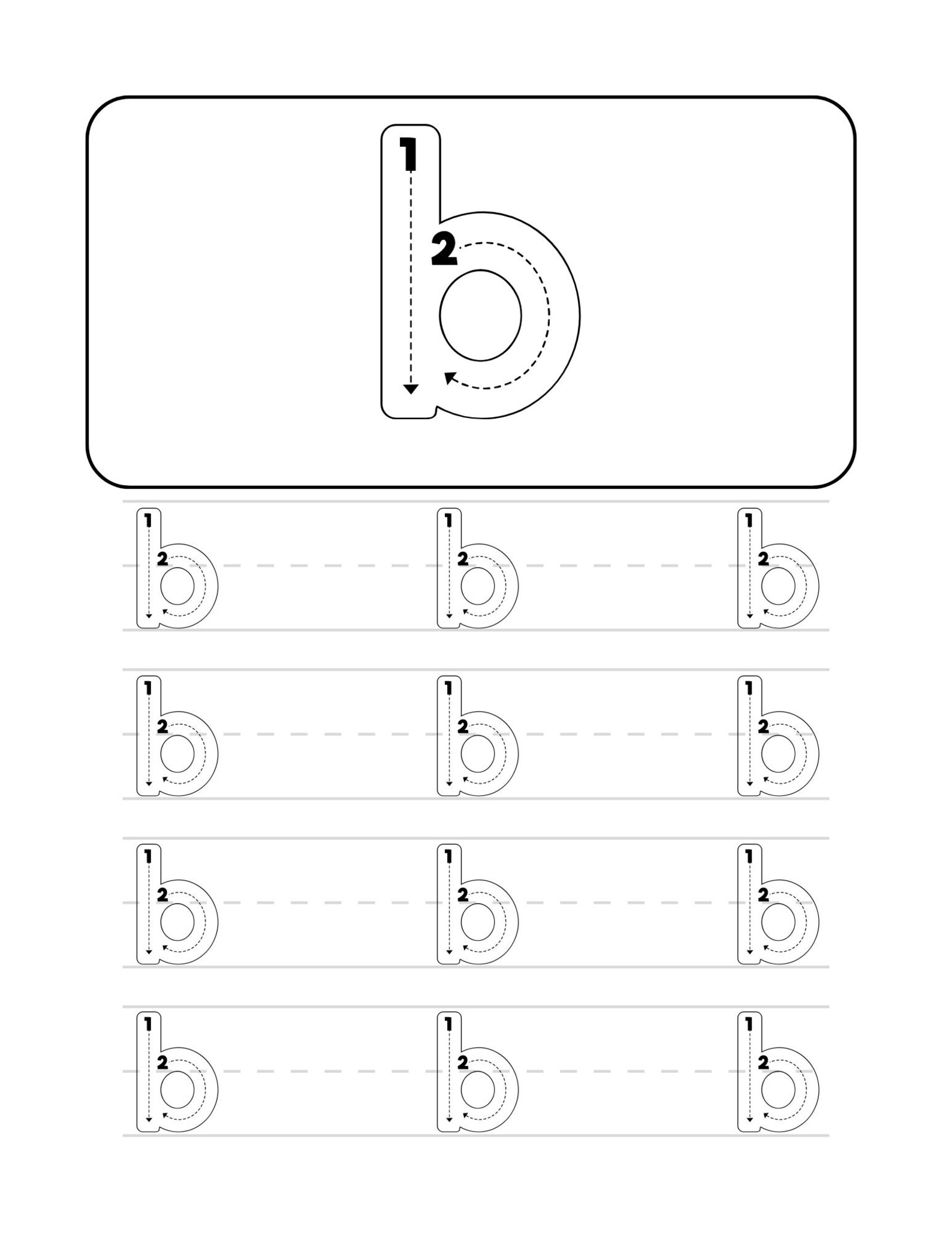 Handwriting Outlines for Alphabet A-Z - Etsy