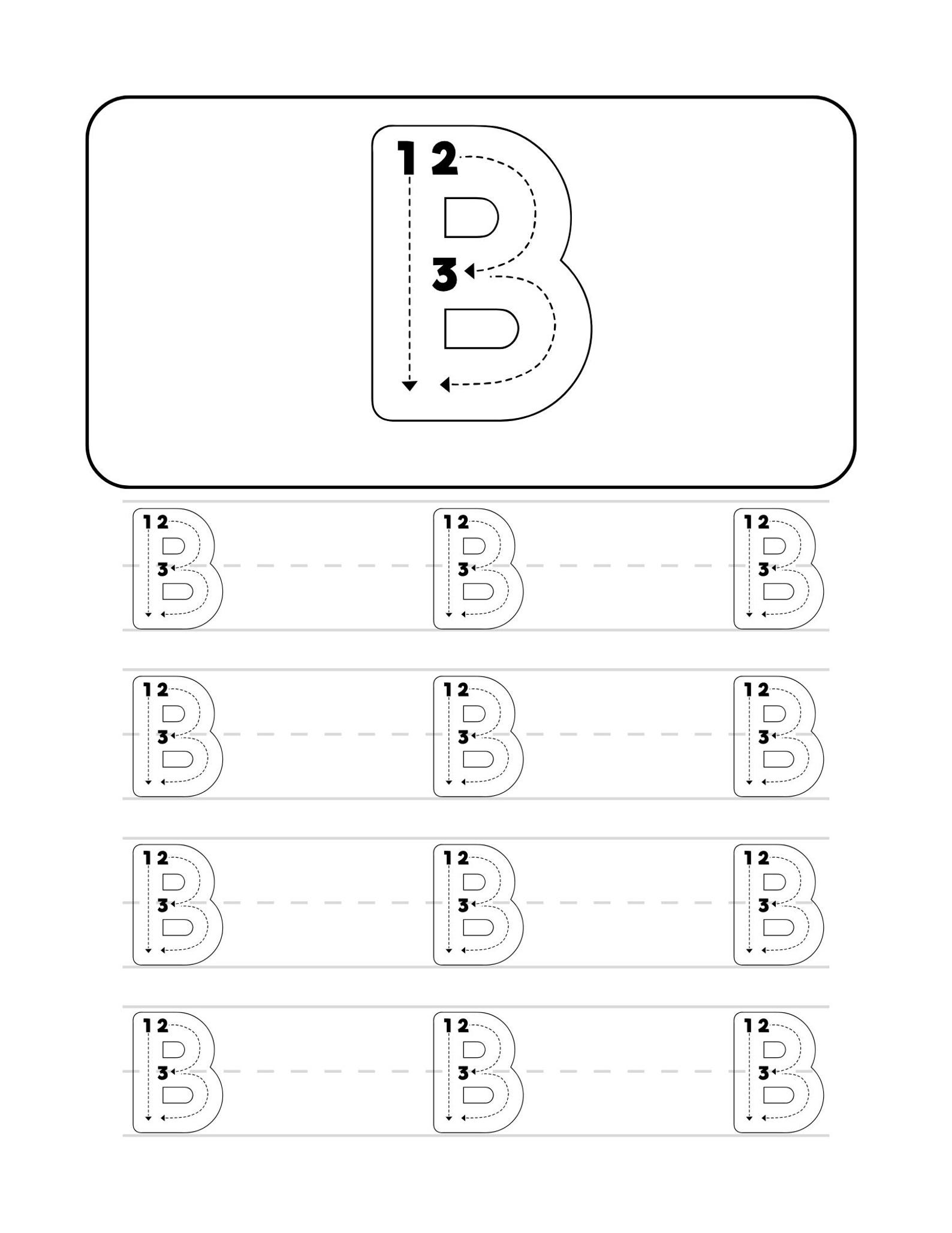 Handwriting Outlines for Alphabet A-Z - Etsy