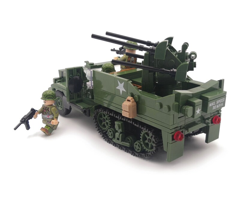 Ww2 M16 MGMC US Army Half Track Military Vehicle Tank Panzer - Etsy