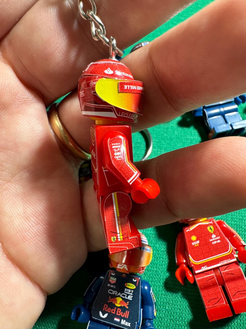 Charles Leclec Key Ring 2024 Ferrari F1 Formula 1 Grand Prix Pilot ...