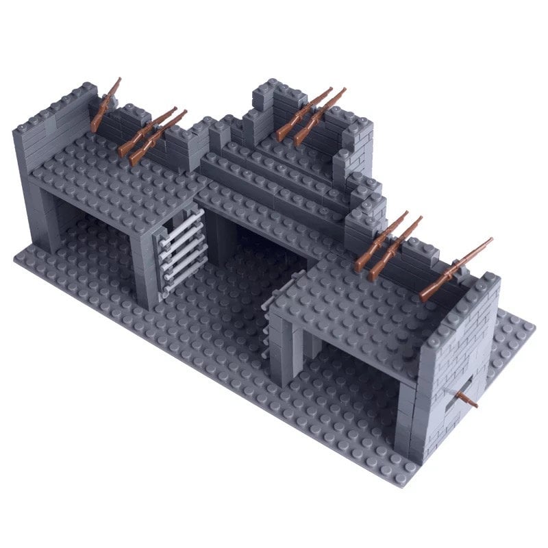 MOC WW2 Military Soldiers Fortress Building Figures Minifigure - Etsy