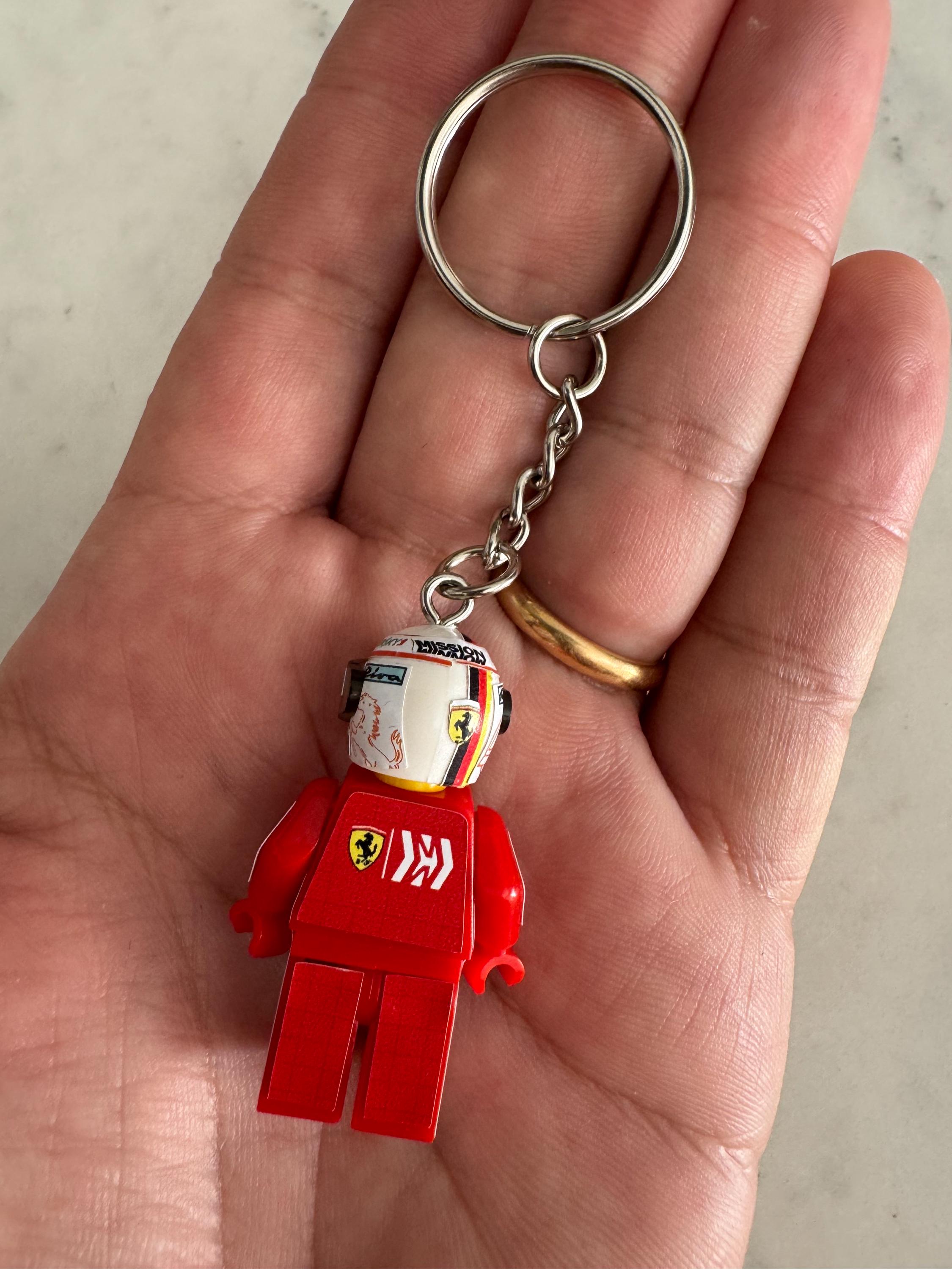 Key Rings Minifigure Set 2 Drivers X Michael Schumacher 2008 Sebastian ...