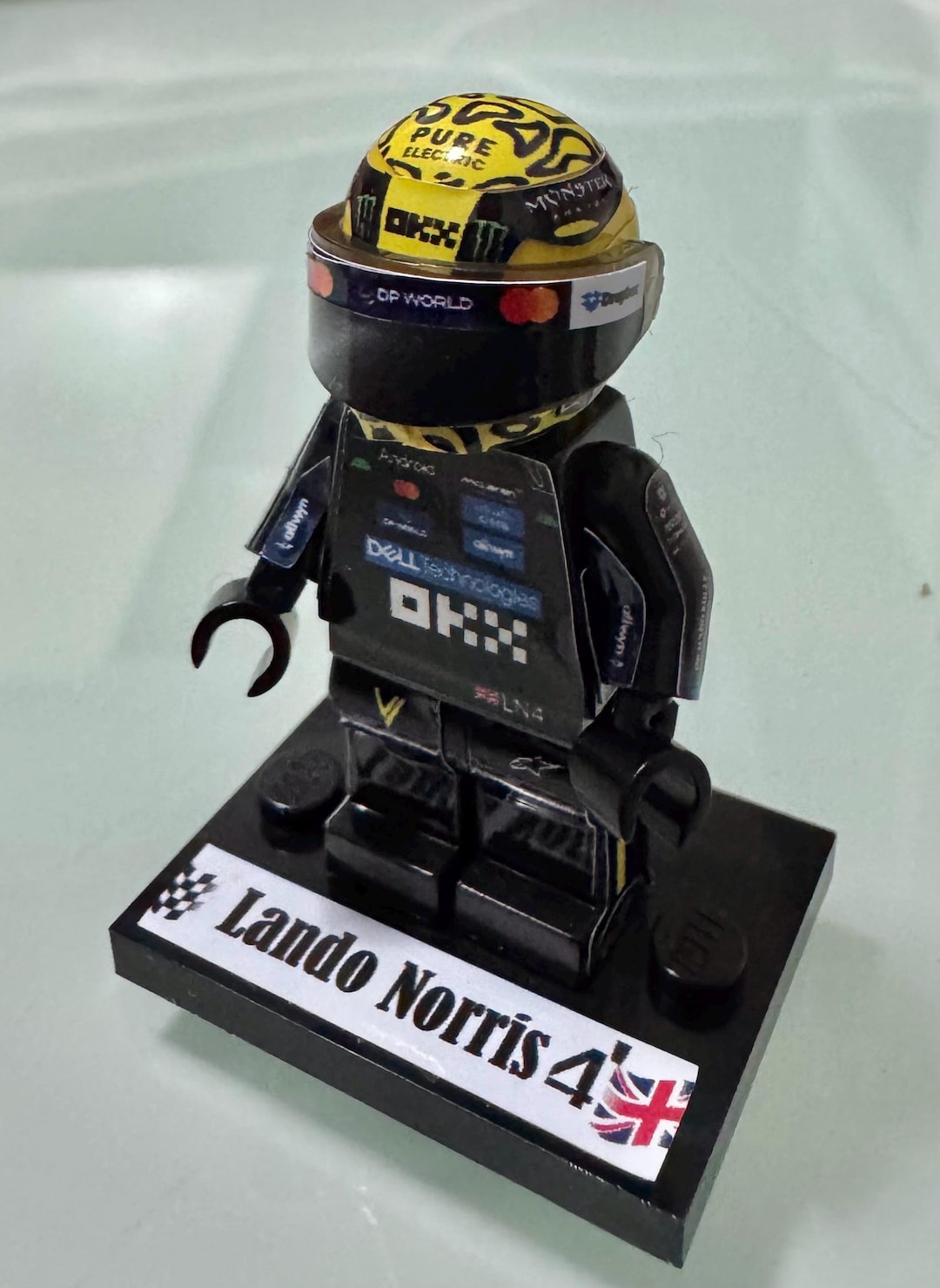 F1 Minifigure Lando Norris 2025 World Champion Mclaren GP - Etsy UK