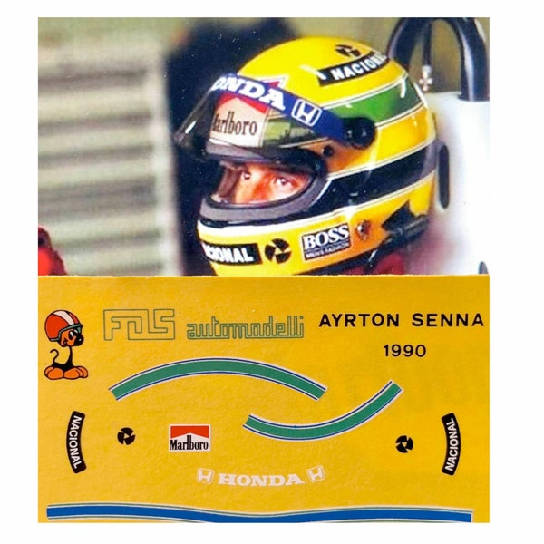 Ayrton Senna Decal - Etsy