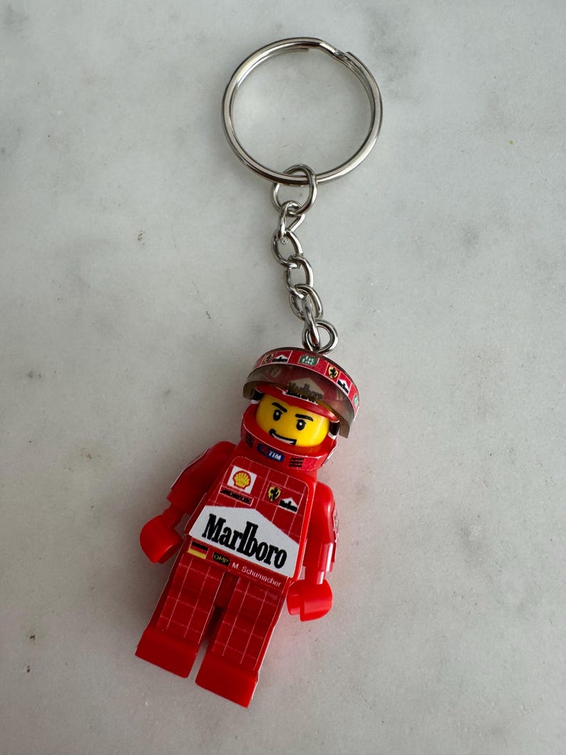 Michael Schumacher Key Ring 2000 World Champion Ferrari F1 Formula 1 ...