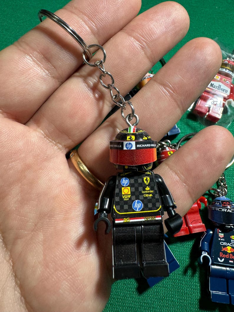 Charles Leclerc Winner GP Monza Key Ring 2024 Ferrari F1 Formula 1 ...
