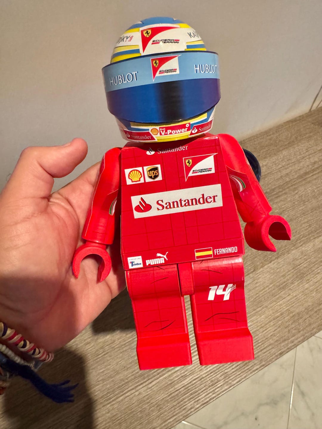 F1 Figure Minifigure XXL Fernando Alonso Ferrari GP - Etsy Australia