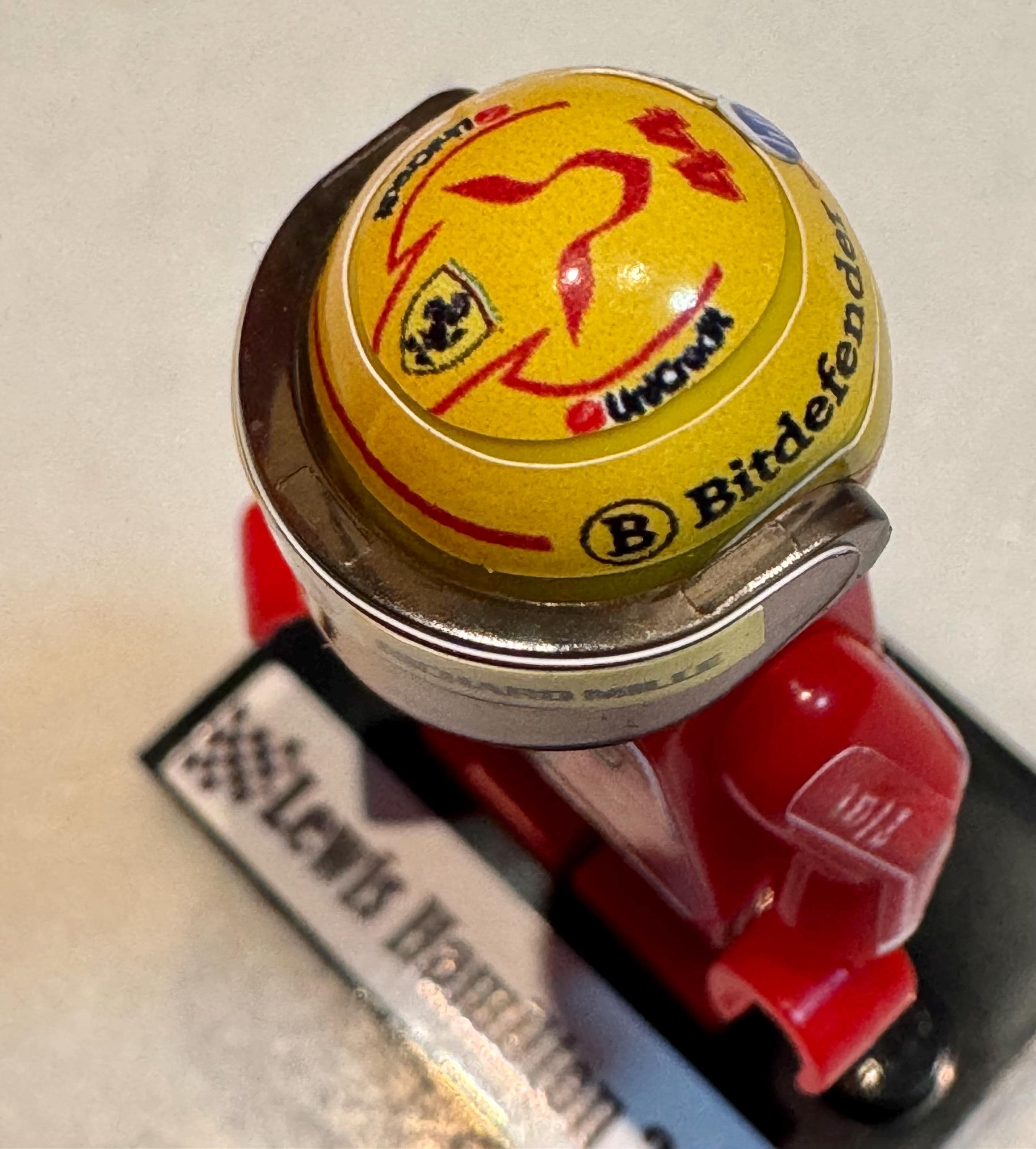 F1 Minifigure Ferrari Lewis Hamilton 2025 Formula 1 Grand Prix Driver ...