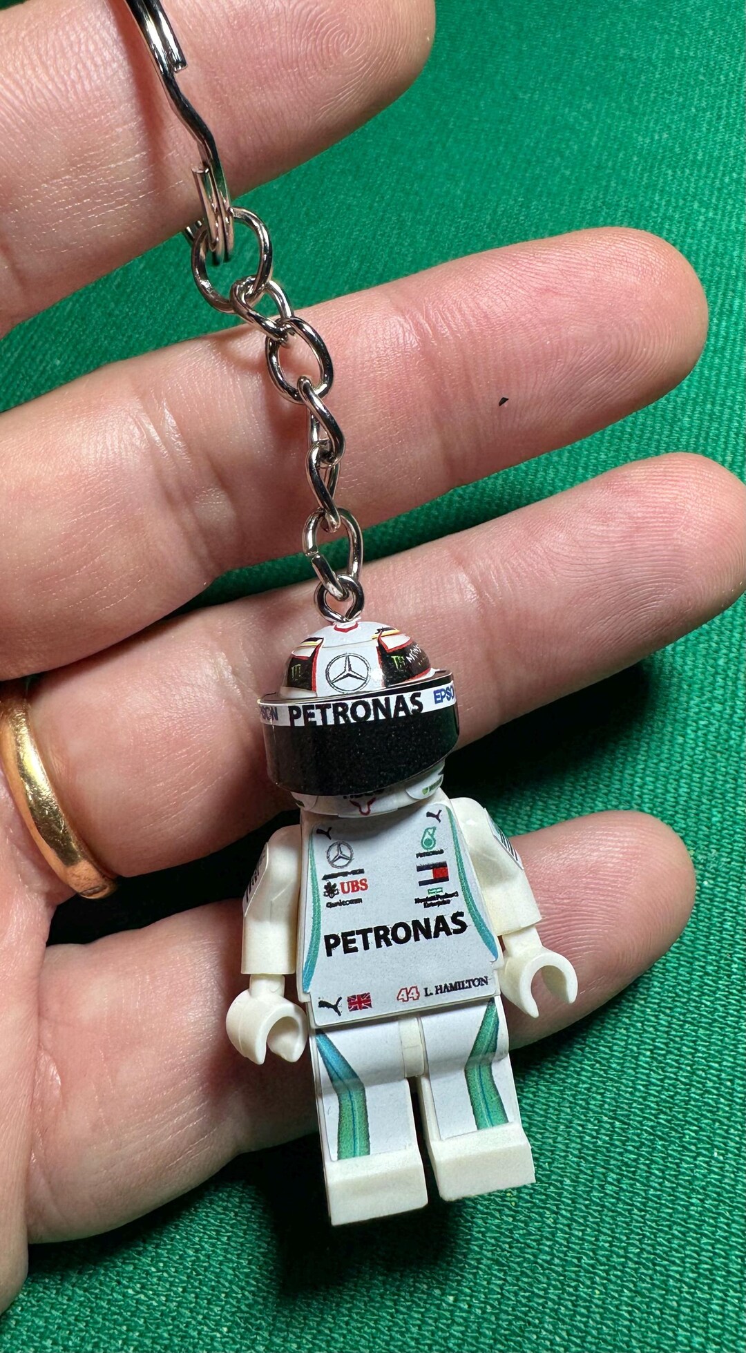 Lewis Hamilton 2018 Winner F1 Championship Key Ring Mercedes Formula 1 ...