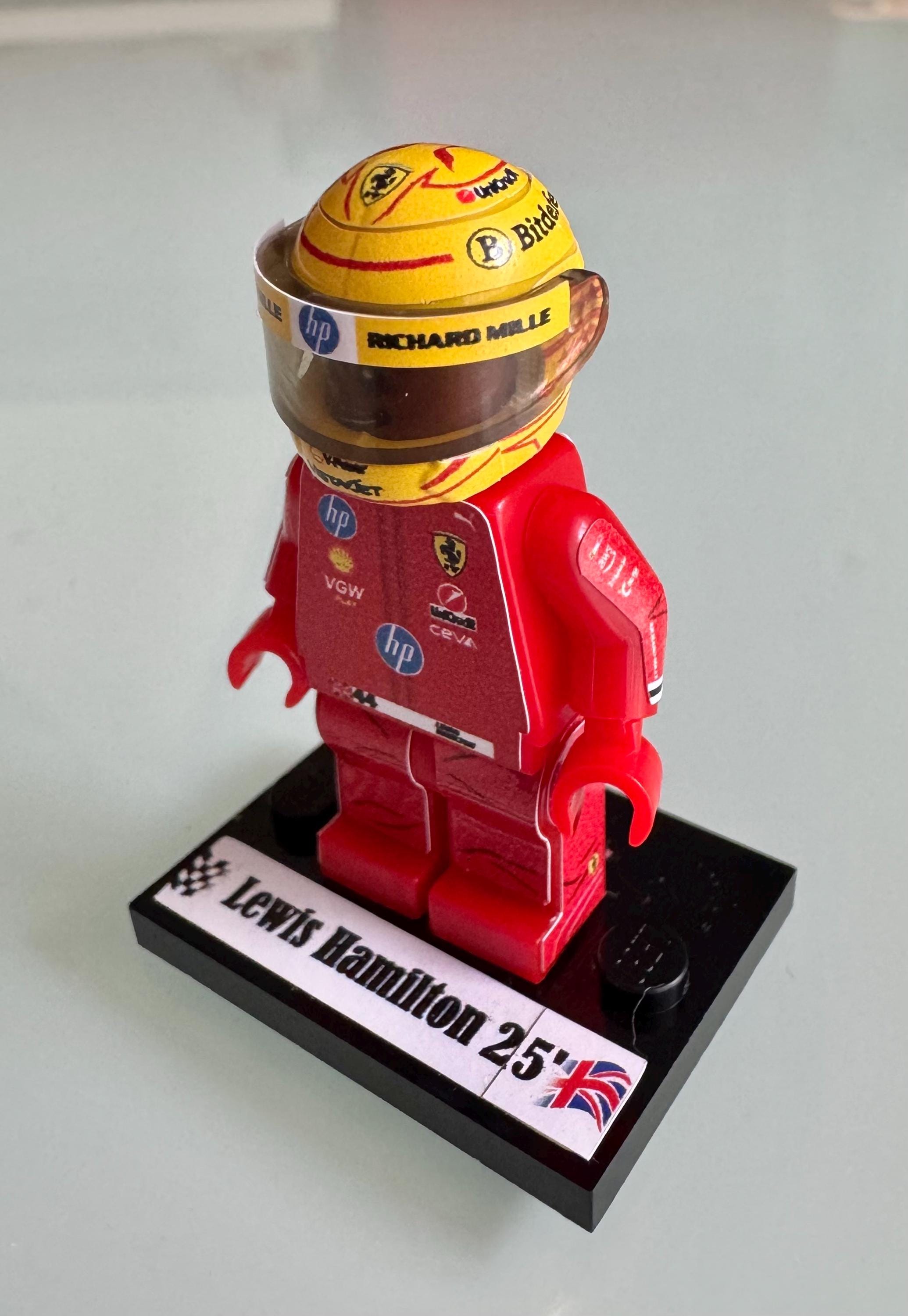 F1 Car Ferrari Lewis Hamilton 2025 Red F1 Formula 1 Grand Prix Pilot ...