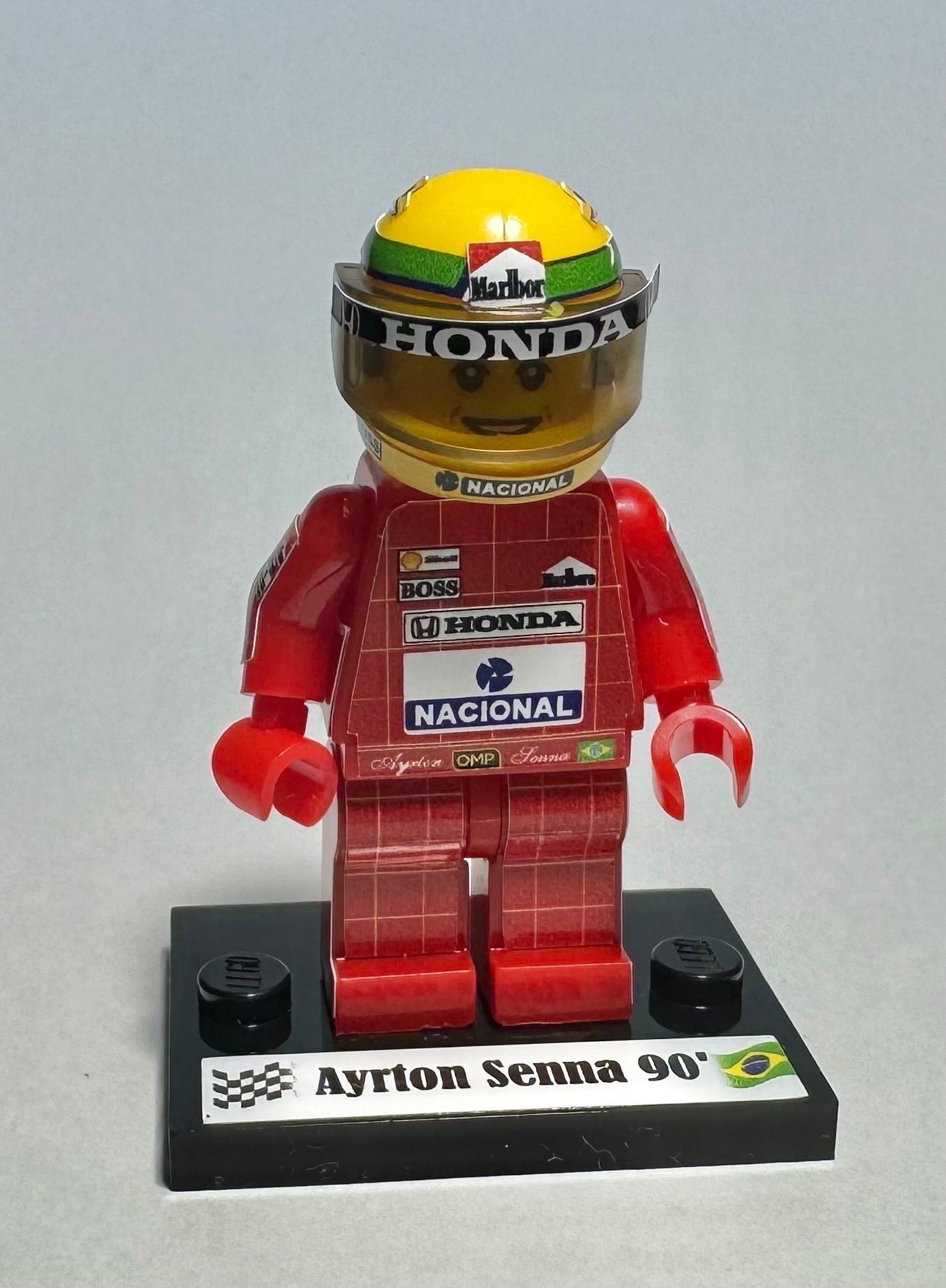 Ayrton Senna Mclaren World Champion F1 Formula 1 Grand Prix Pilot ...