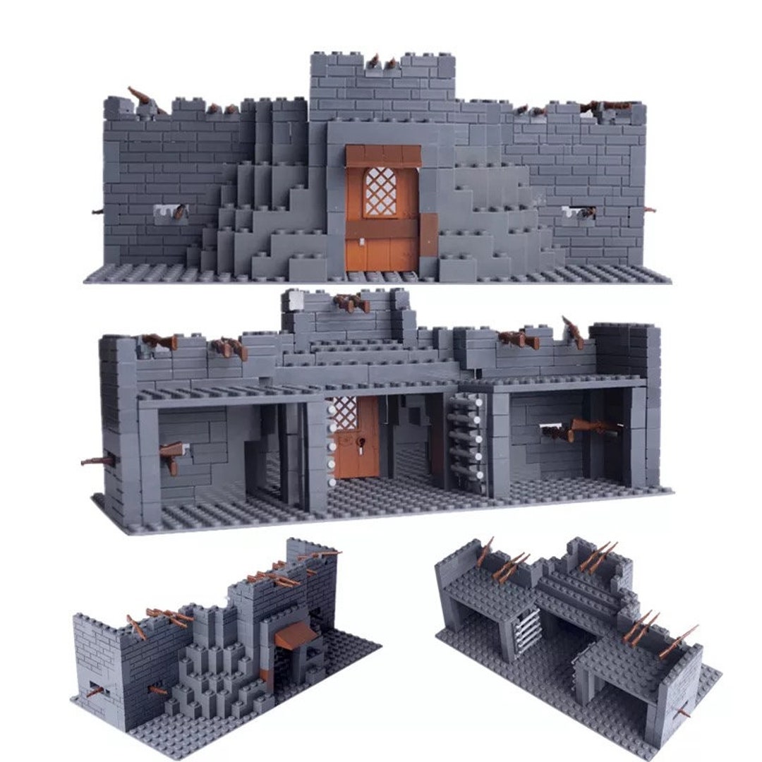 MOC WW2 Military Soldiers Fortress Building Figures Minifigure - Etsy