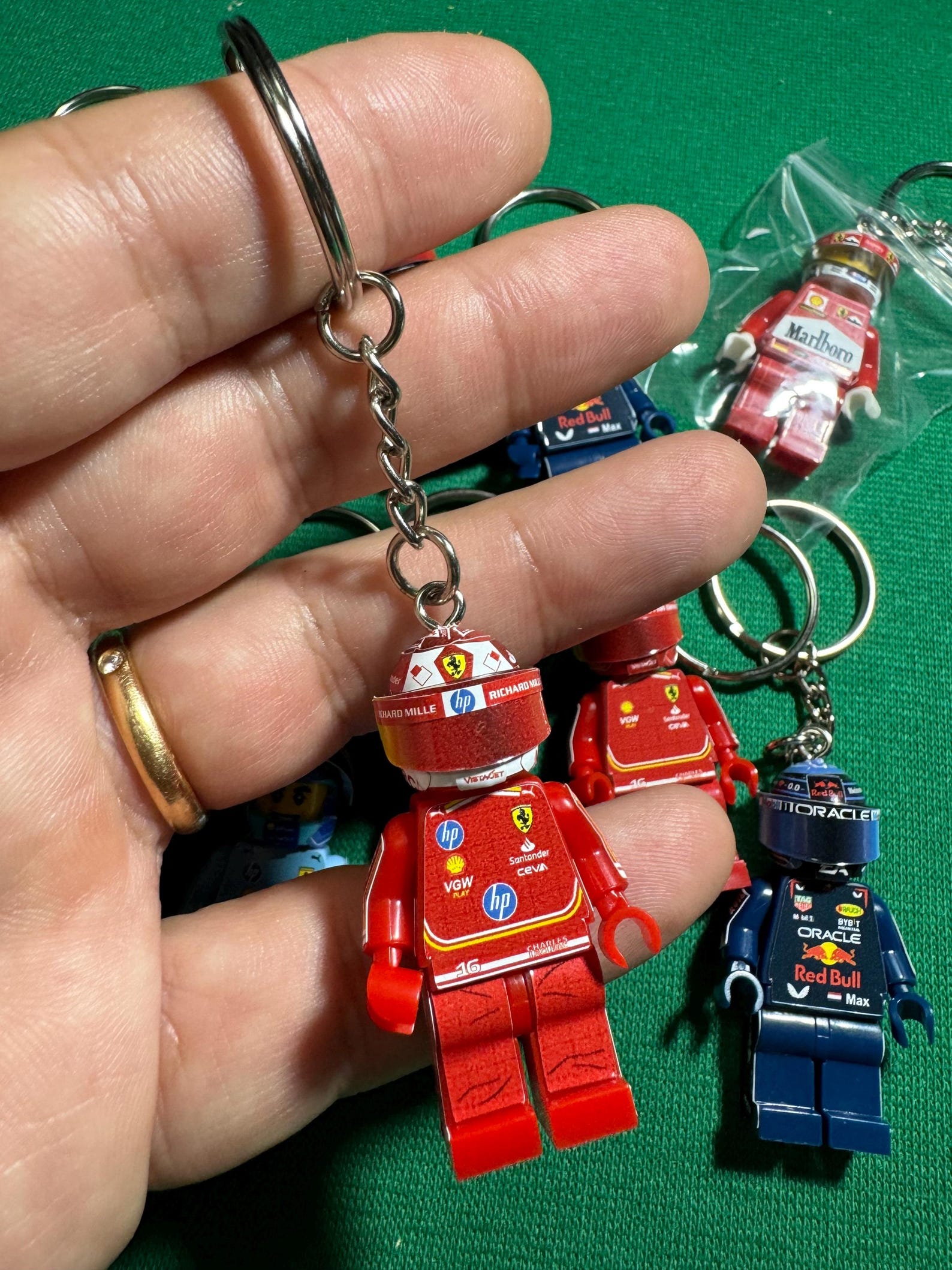 Charles Leclerc Winner GP Montecarlo Key Ring 2024 Ferrari F1 Formula 1 ...