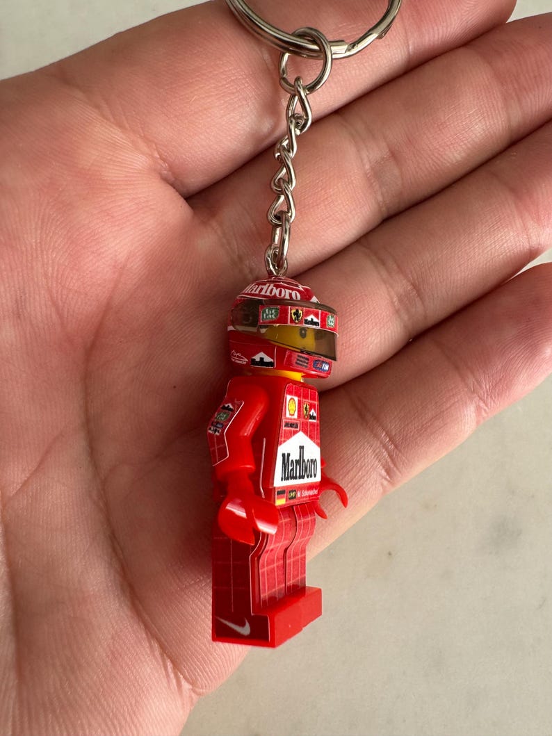 Michael Schumacher Key Ring 2000 World Champion Ferrari F1 Formula 1 ...