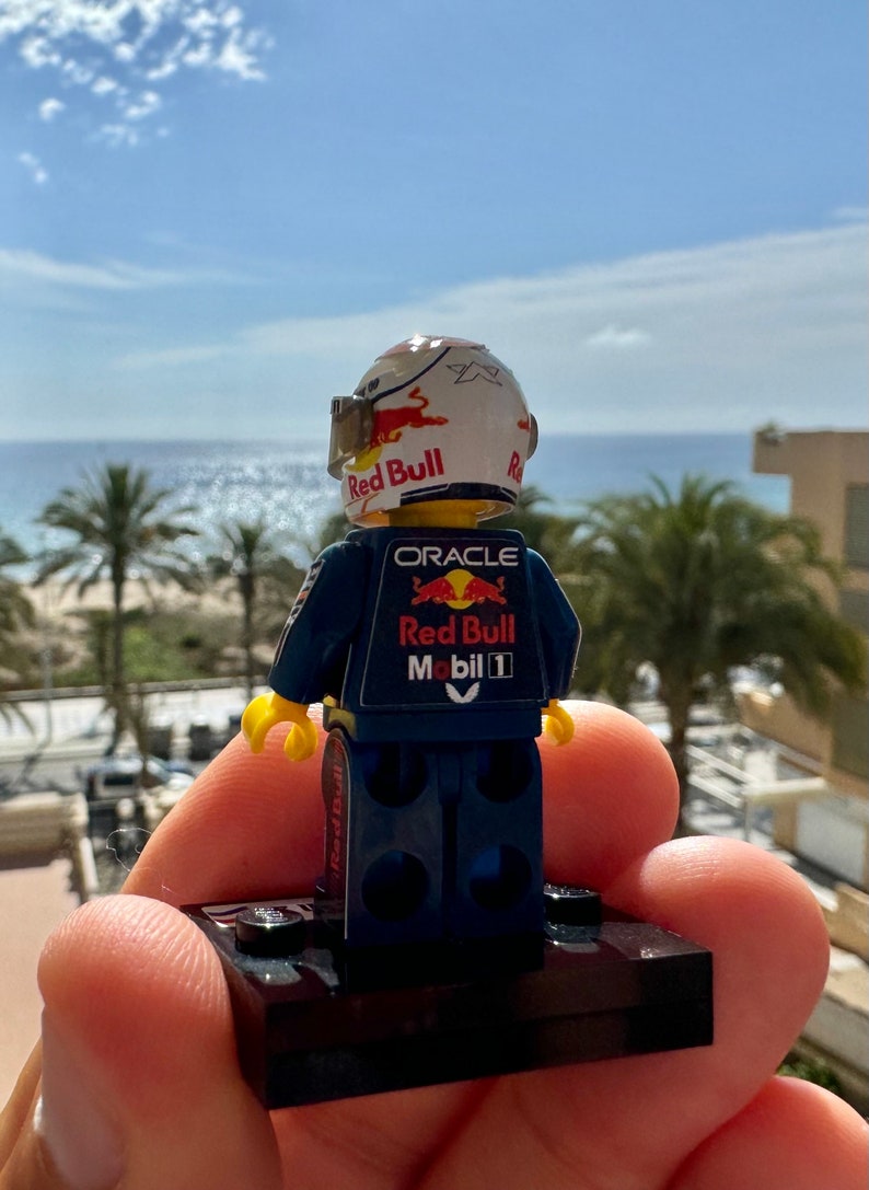 Minifigure Verstappen World Champion F1 - Etsy