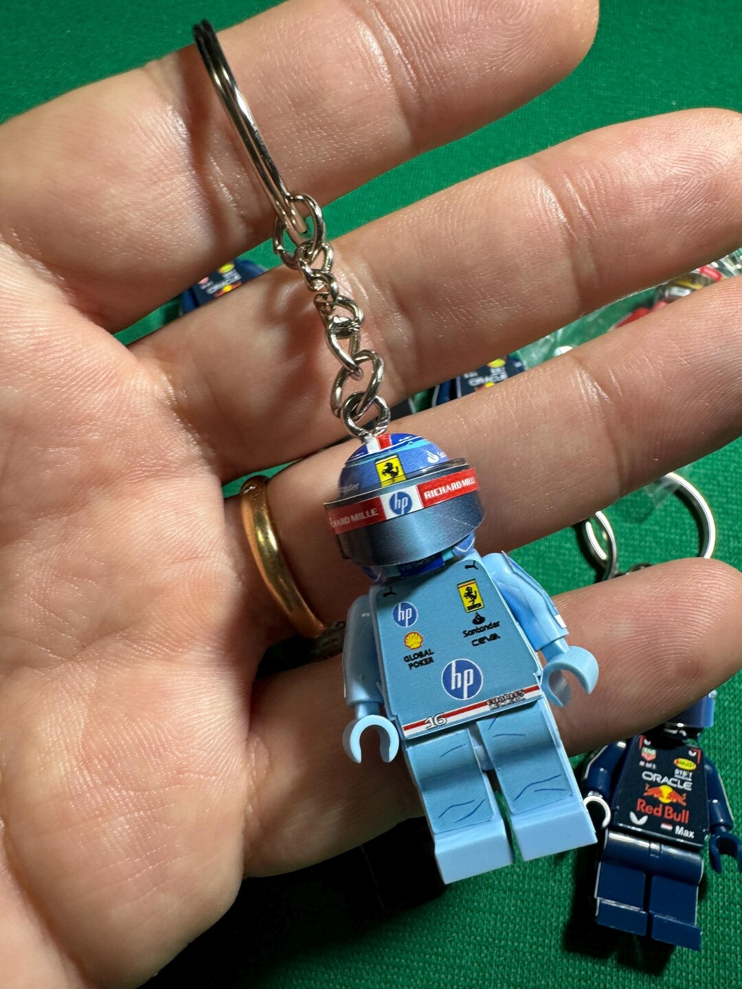 Charles Leclerc GP Miami Key Ring 2024 Ferrari F1 Formula 1 Grand Prix ...