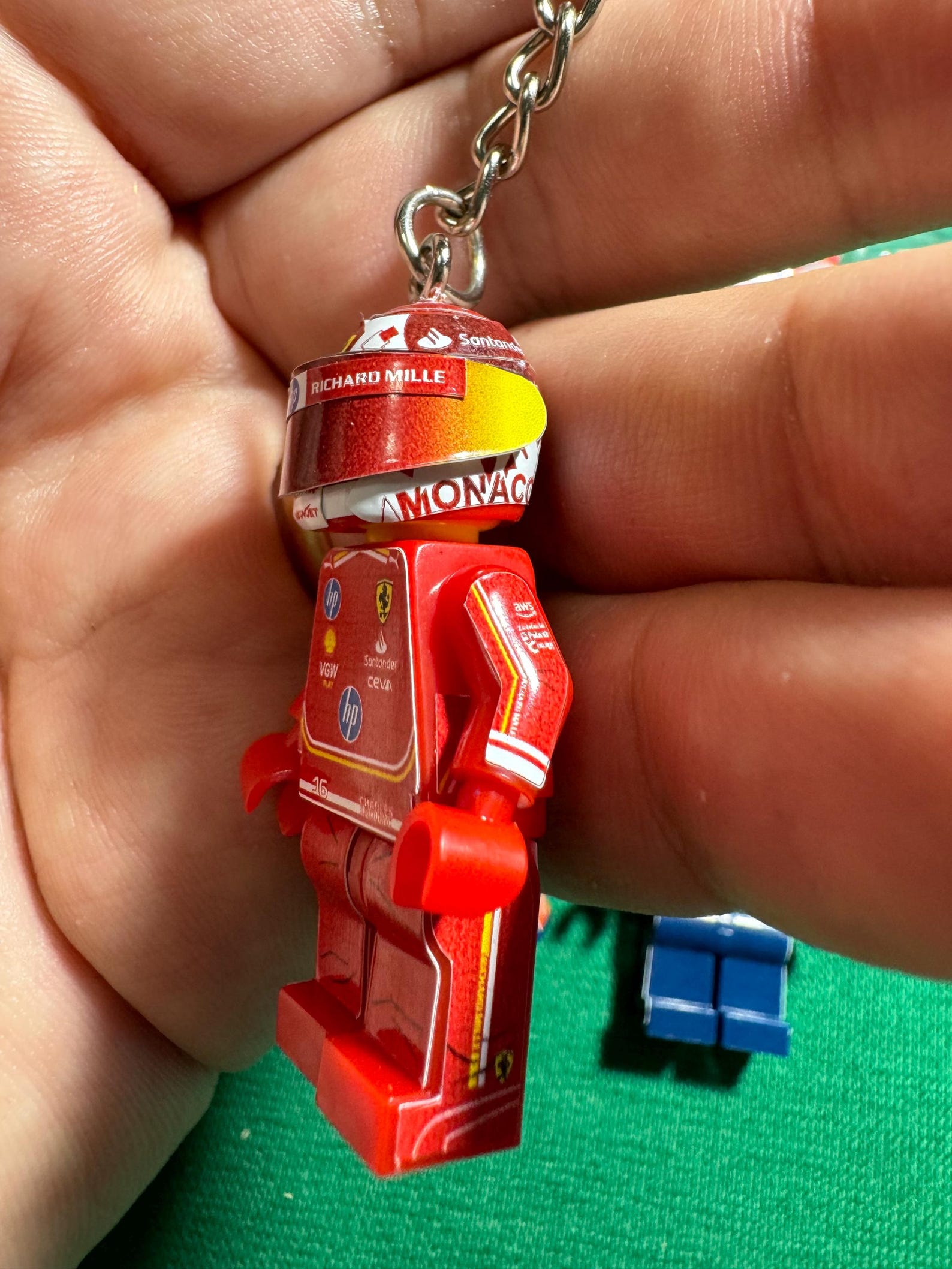Charles Leclerc Winner GP Monte Carlo Key Ring 2024 Ferrari F1 Formula ...