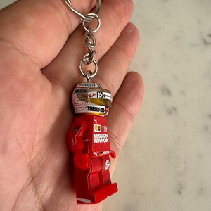 Key Rings Minifigure Set 2 Drivers X Michael Schumacher 2008 Sebastian ...