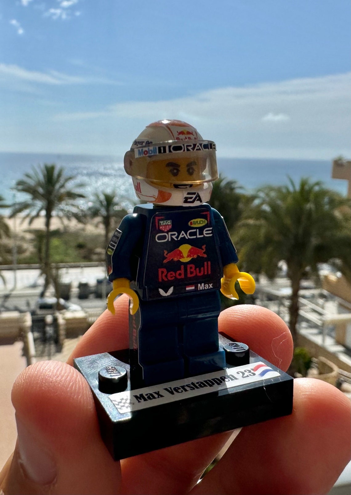 Minifigure Verstappen World Champion F1 - Etsy