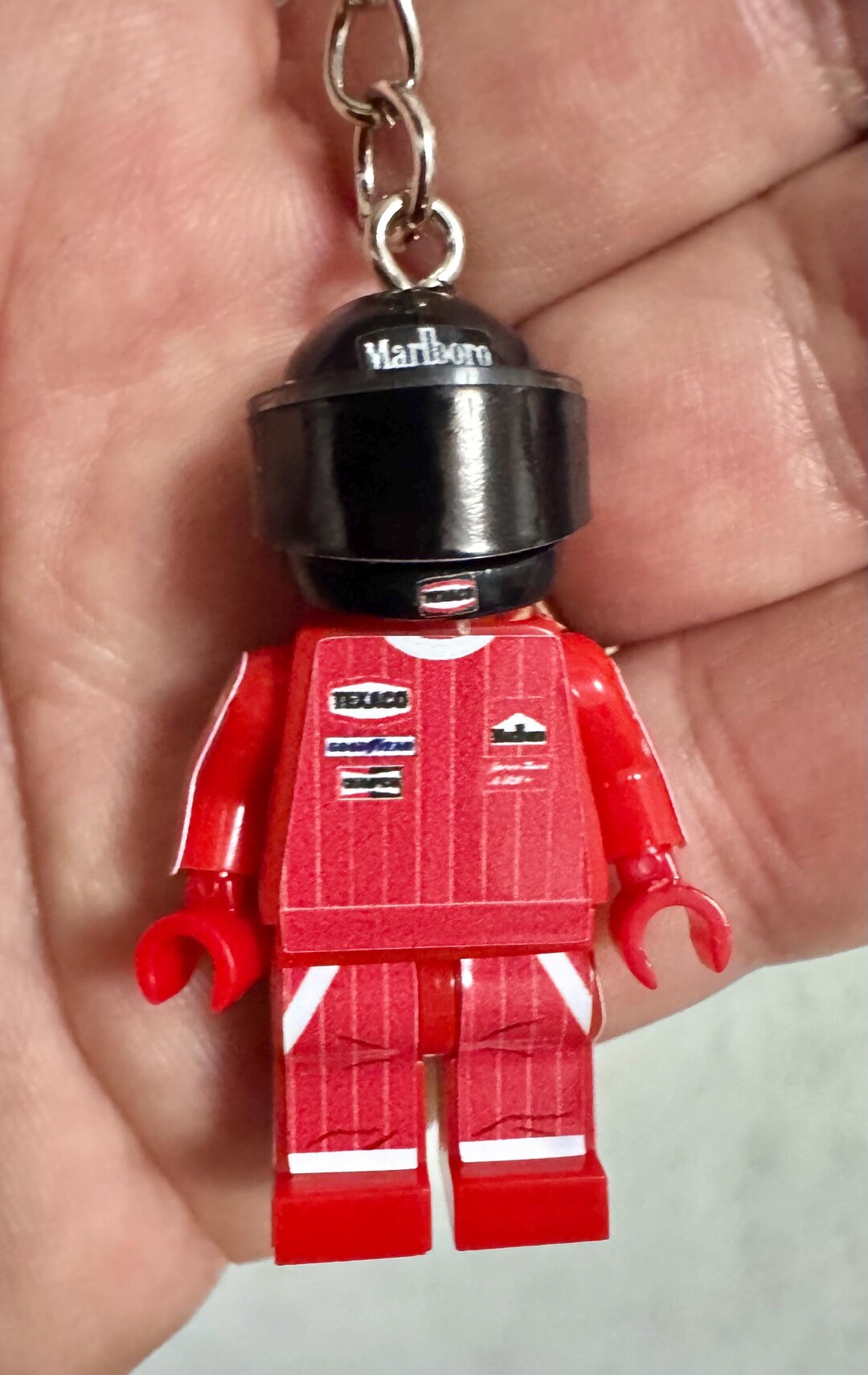 F1 Minifigure Figure Key Ring James Hunt World Champion Team Mclaren ...