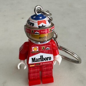 Key Rings Minifigure Set 2 Drivers X Michael Schumacher 2008 Sebastian ...