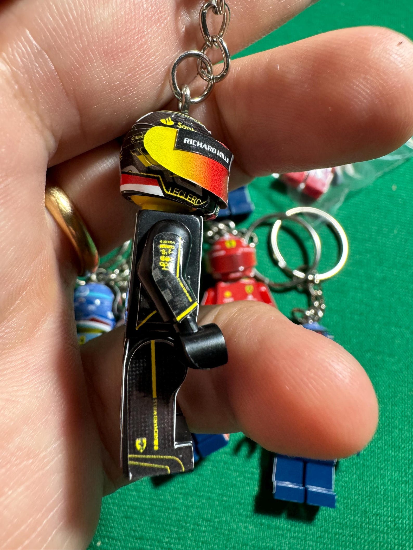Charles Leclerc Winner GP Monza Key Ring 2024 Ferrari F1 Formula 1 ...