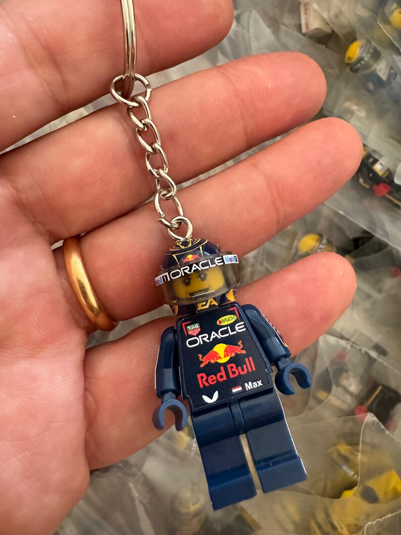 Max Verstappen Key Ring World Champion Black Gold F1 Formula 1 Grand ...