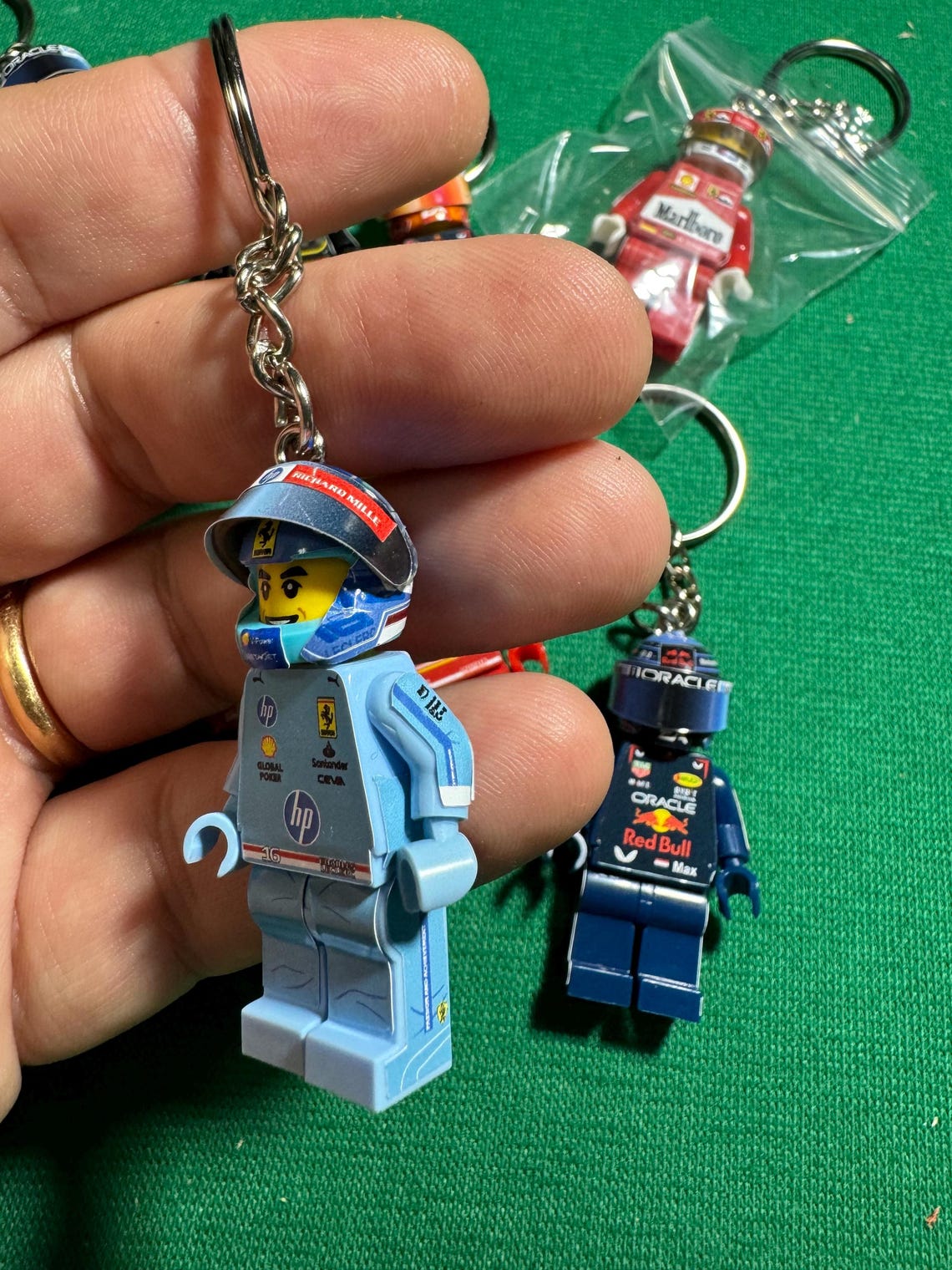 Charles Leclerc GP Miami Key Ring 2024 Ferrari F1 Formula 1 Grand Prix ...