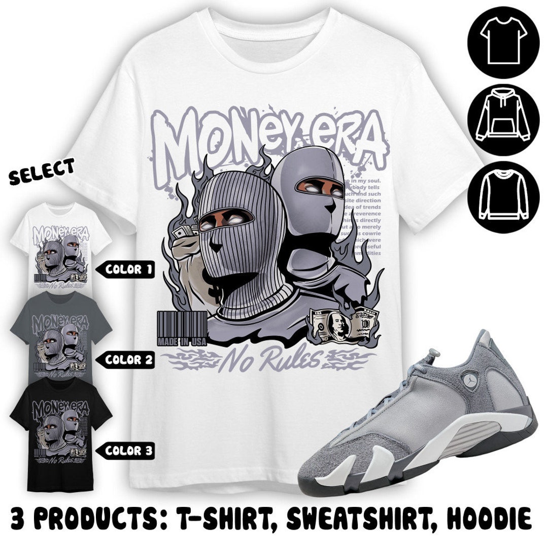Jordan 14 Stealth Unisex Sweatshirt, Hoodie, T-shirt, Money Era, Shirt ...