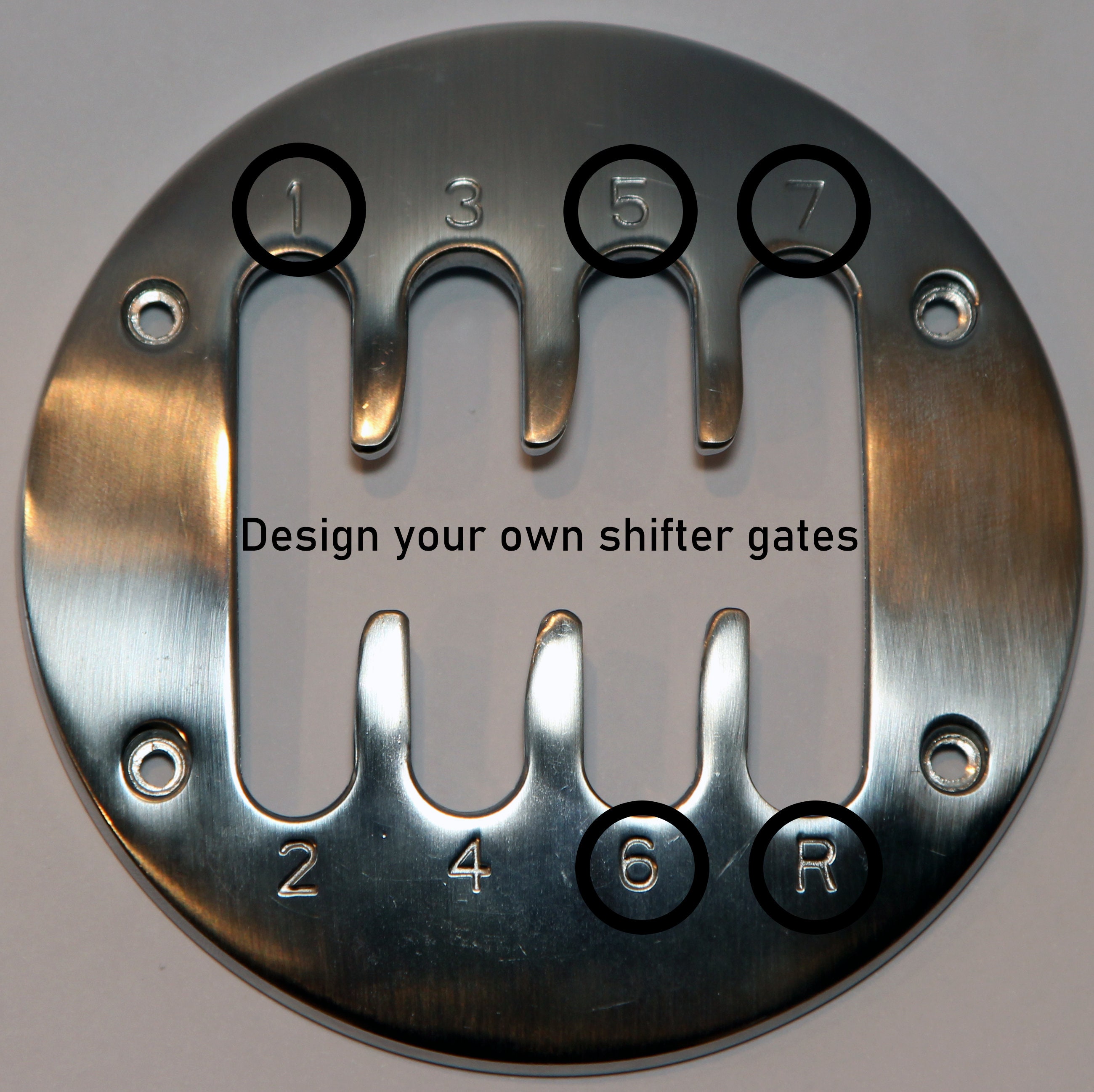 H Gate Shift Pattern Polaris RZR Pro XP Shift Gate, Tw Piece Design