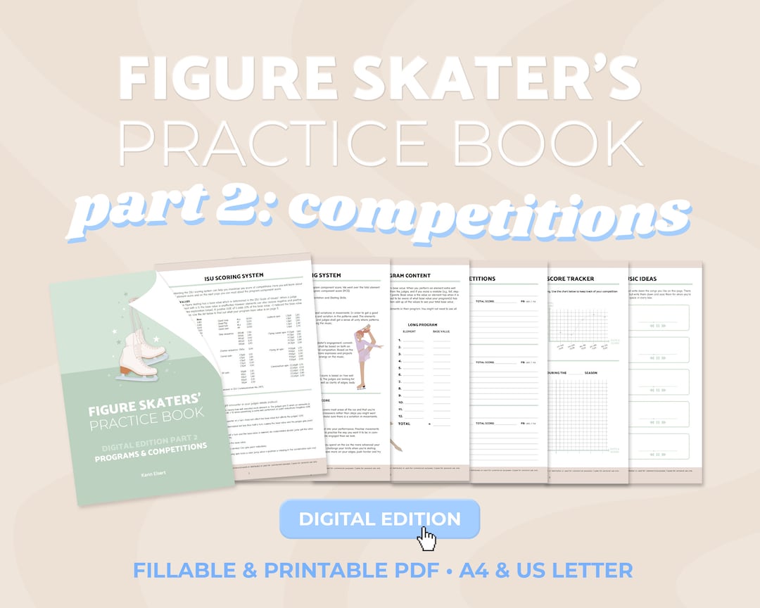 Figure Skating Book Part 2, Figure Skating Competition, Figure Skating ...