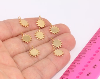 6mm 24k Shiny Gold End Cap, Gold Bead Caps, Cord End Caps, Tassel Caps ...