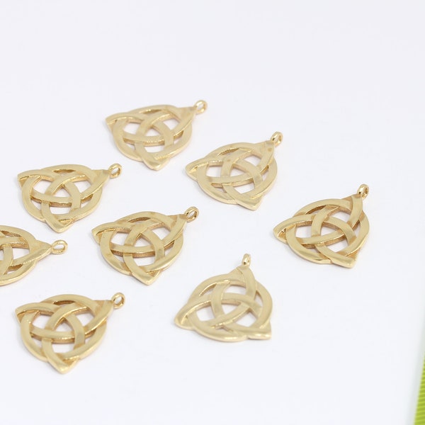 Celtic Knot Charms - Etsy