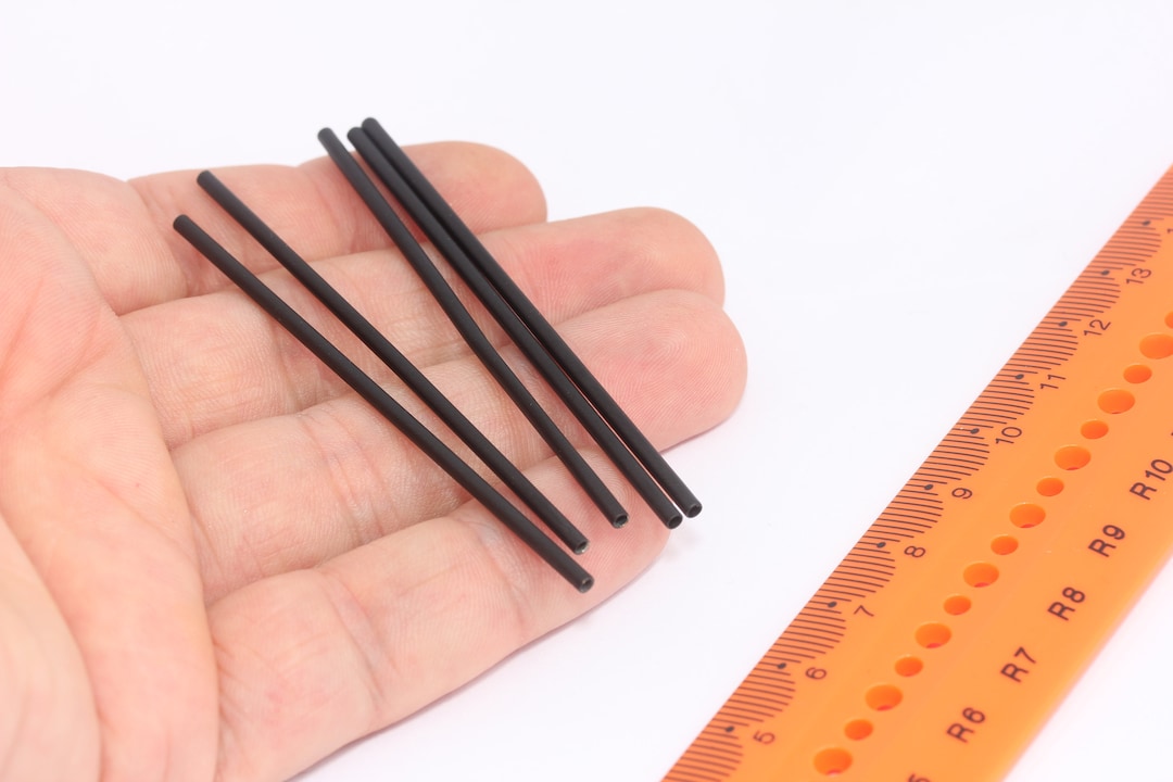 2x70mm , Matt Black Tubes, Black Round Tubes, Etra Long Tubes, MBGETS55 ...