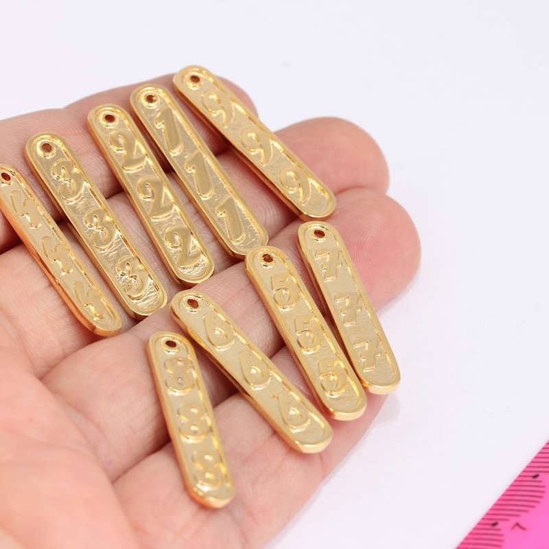 Number 67 Necklace - Etsy