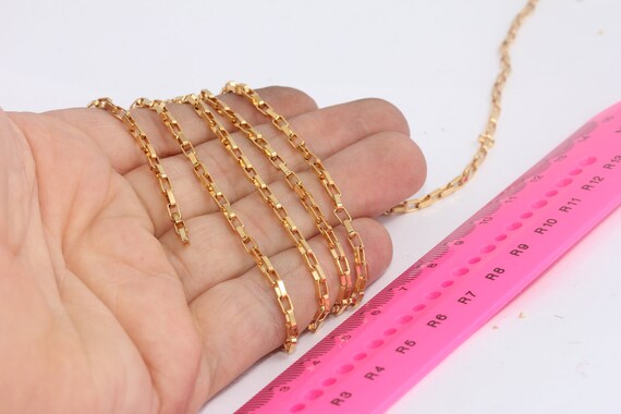 25mm 24k Shiny Gold Rolo Chain Necklace Chains Bulk Lot - Etsy