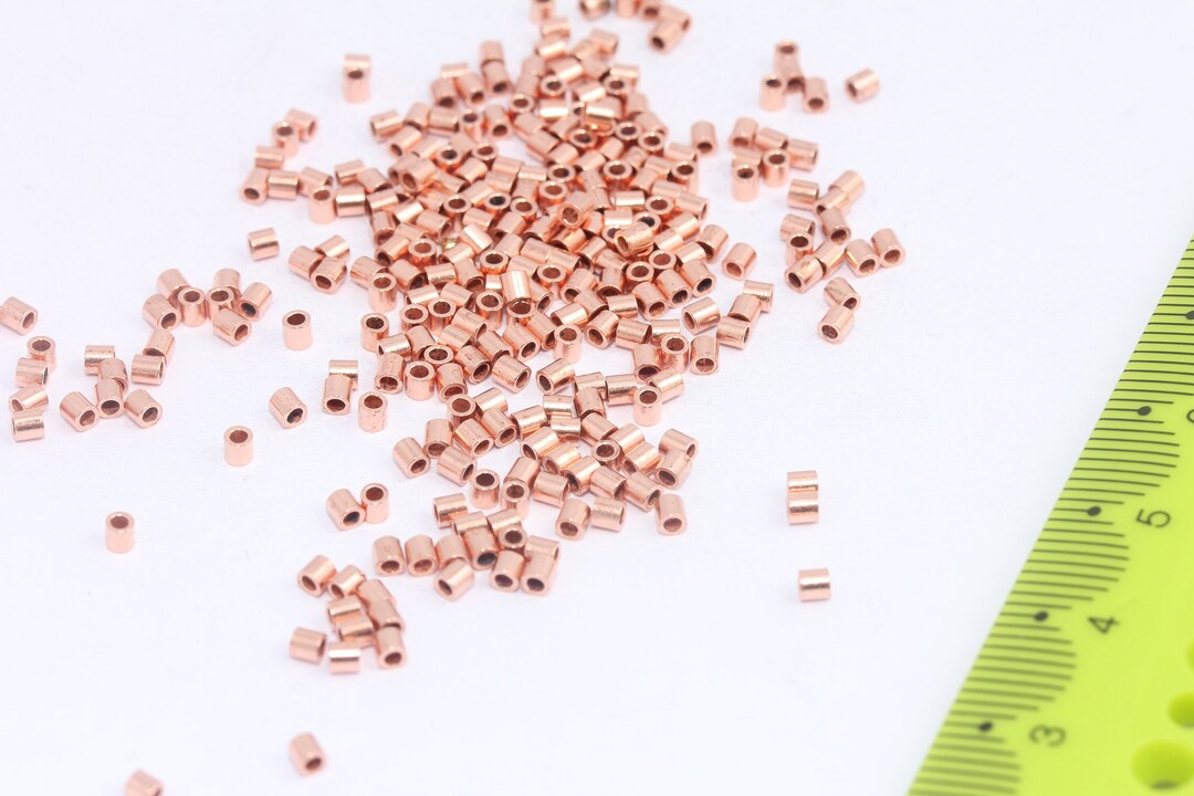 Copper Crimp Beads, Crimp Tube, Small Crimp Tubes, Crimps, Jewelry ...