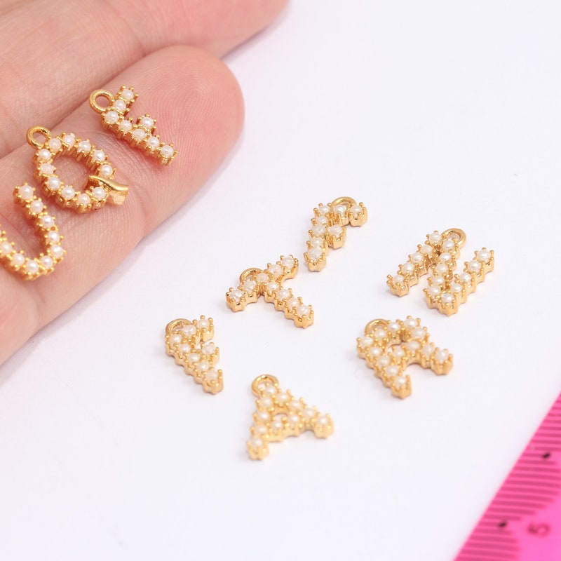 Pearl Letters - Etsy