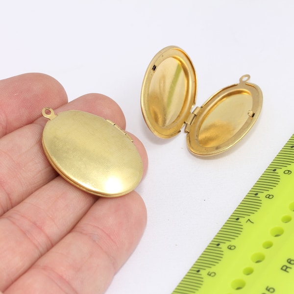 Oval Locket Pendant - Etsy