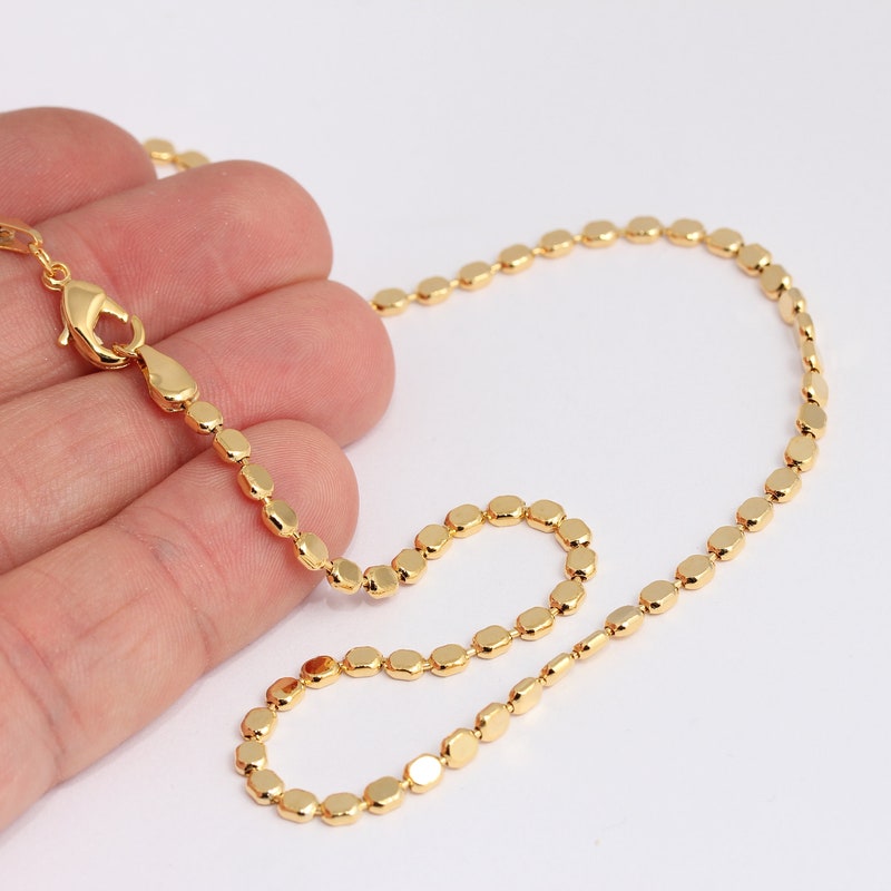 Gold Cube Necklace - Etsy