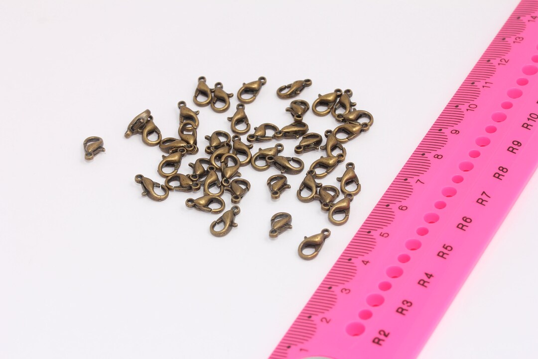 Antique Bronze Claw Clasp, Lobster Claw Clasp, Necklace Closures ...