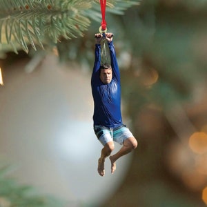 I Think You Should Leave Zip Line Acrylic Christmas Ornament, Zipline ...