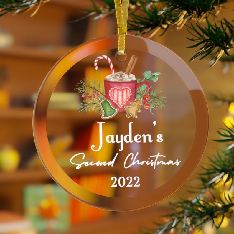 Personalized Family Ceramic, or Wood Ornaments Custom Christmas Gifts ...