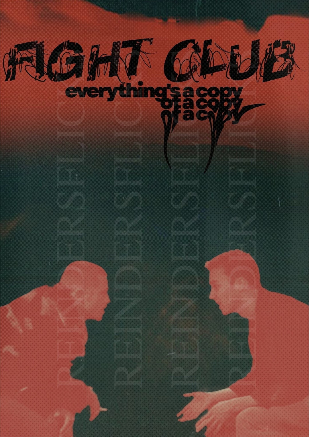 Fight Club 1999 Alternative Film Poster - Etsy