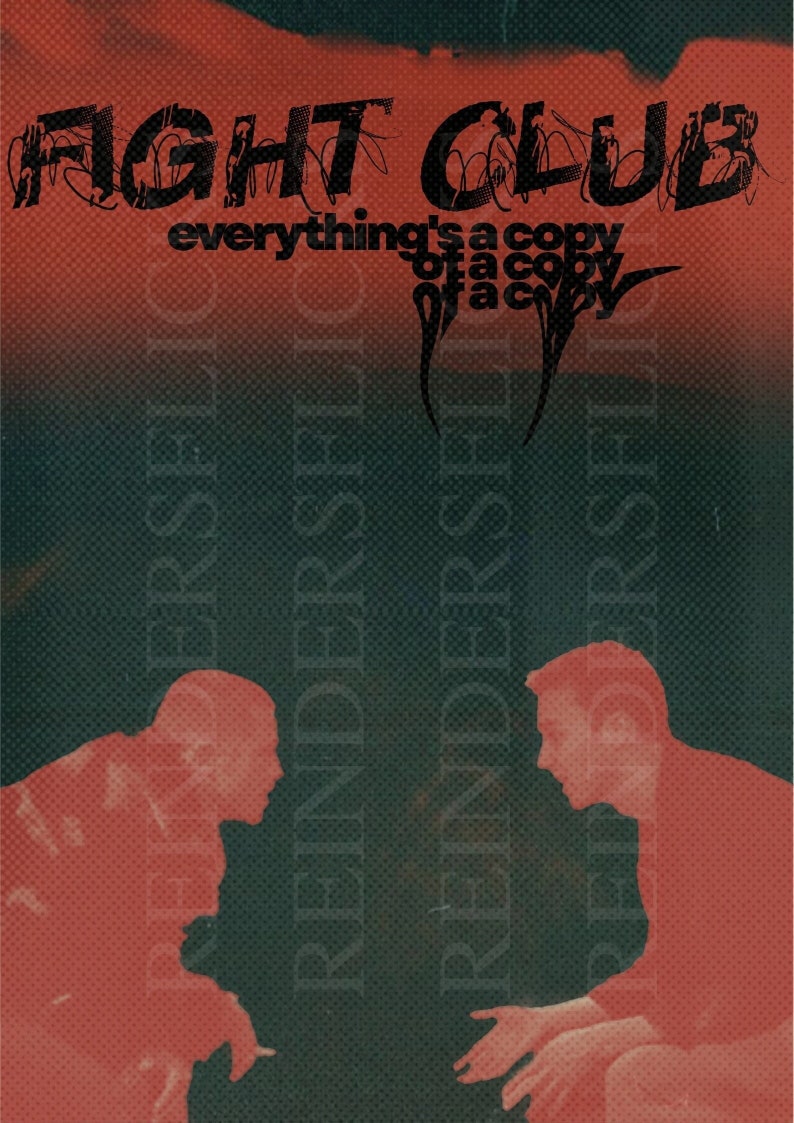 Fight Club 1999 Alternative Film Poster - Etsy